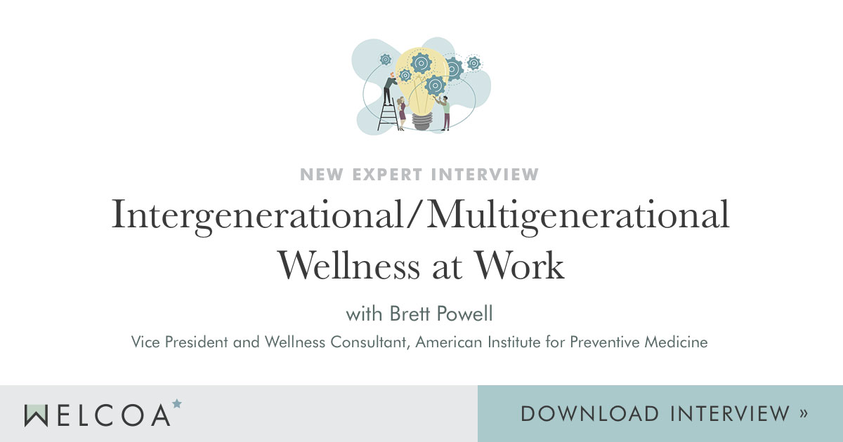 Intergenerational/Multigenerational Wellness at Work: Program Ideas ...